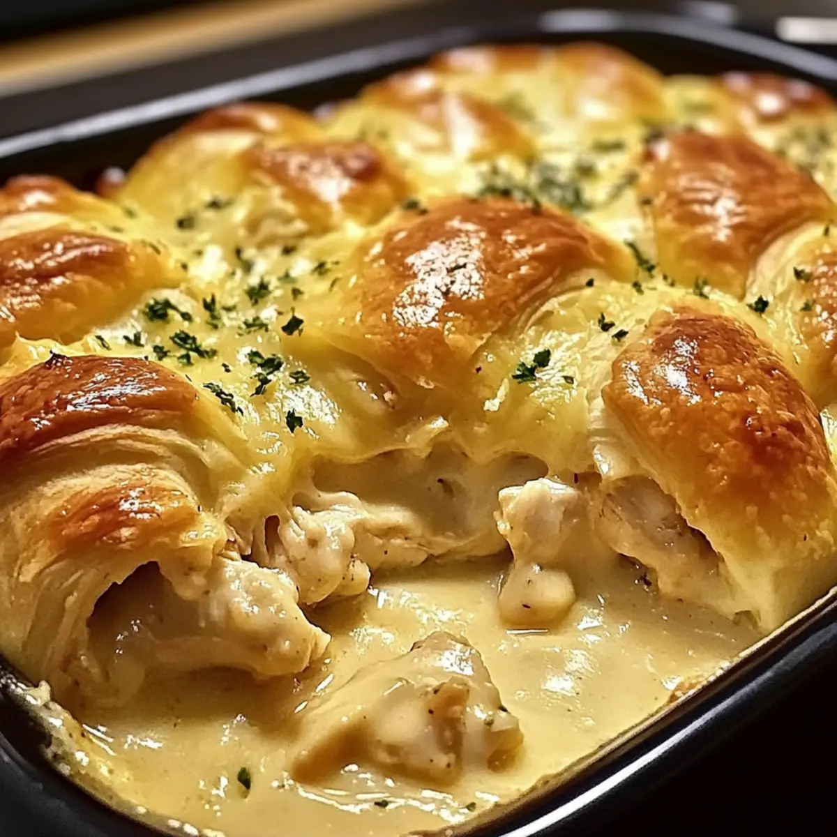 Perfect Cheesy Chicken Crescent Bake for Comfort Food Lovers